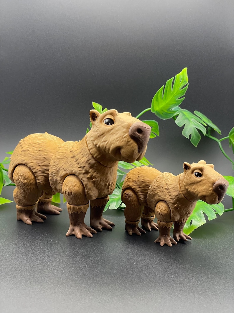 Capy Capy Capybara: Your Favorite 3D Printed Companion! - Etsy