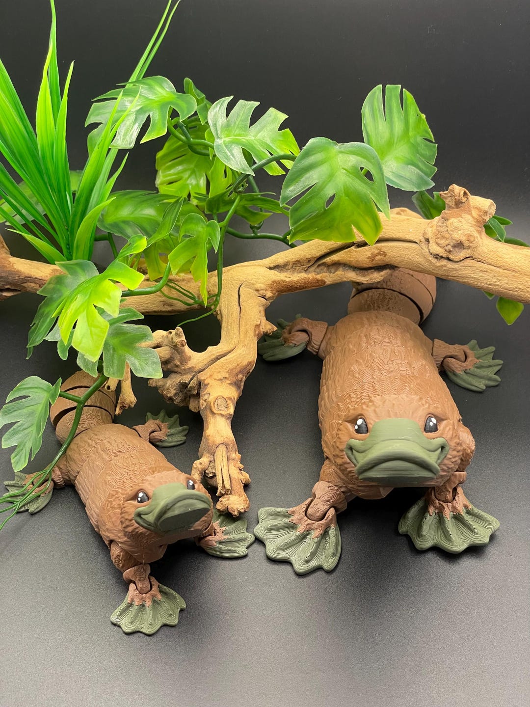 Articulated Platypus Fun - 3D Printed Poseable Toy - Quirky Australian ...