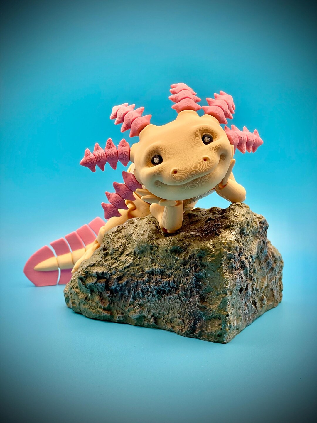 Adorable Articulated Axolotl - A Playful, Posable Friend! - Matmire ...