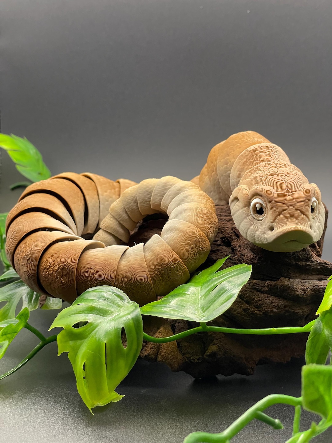 Articulating 3d Printed Toy - Hognose Snake - Multiple Sizes - Etsy