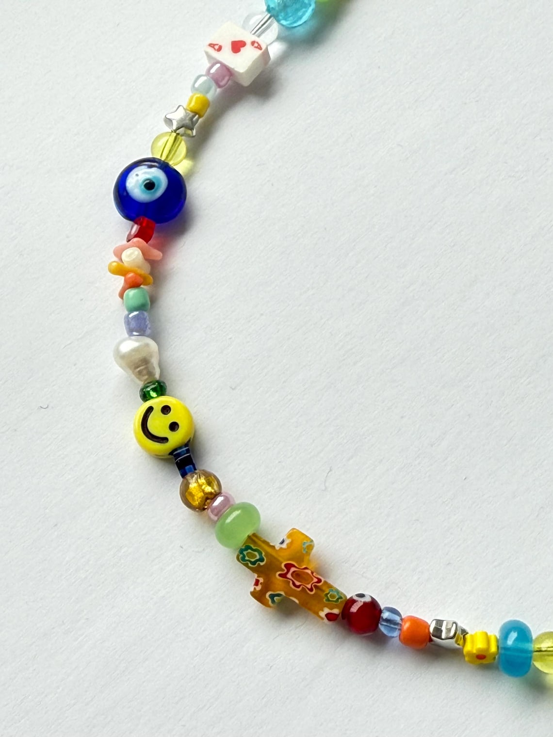 Multicoloured Random Assorted Mix and Match Beaded Glass Lampwork ...