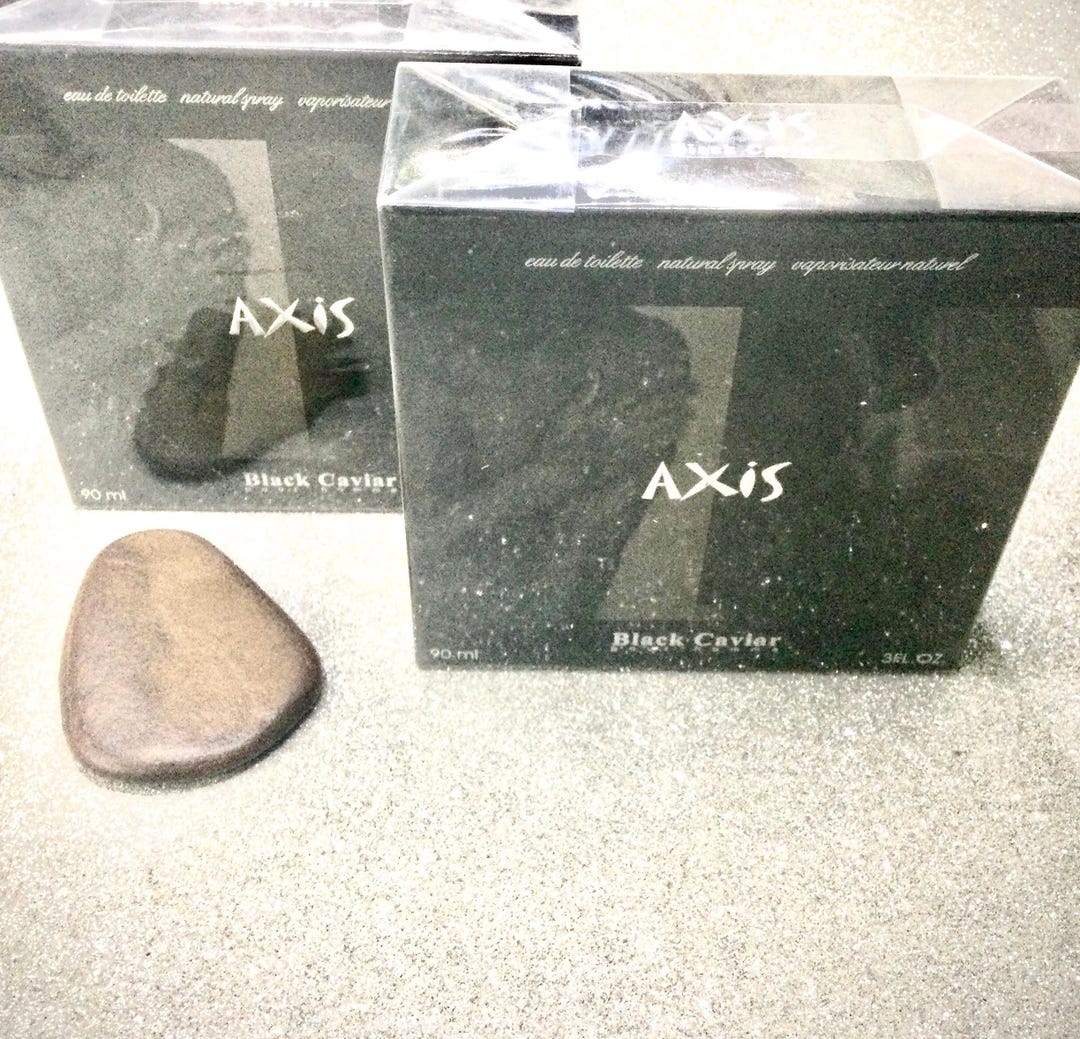 Axis Black Caviar Eau De Toilette: 90 ML Spray Cologne - Sealed Two ...