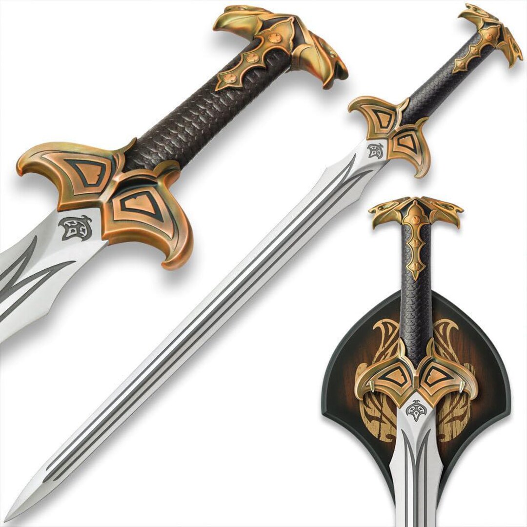 Hobbit Sword of Bard Metal Sword Stainless Steel Silver Sword Replica ...