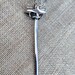 Stainless Steel Rapier Hairpin – Blackened Renaissance Hair Stick ...
