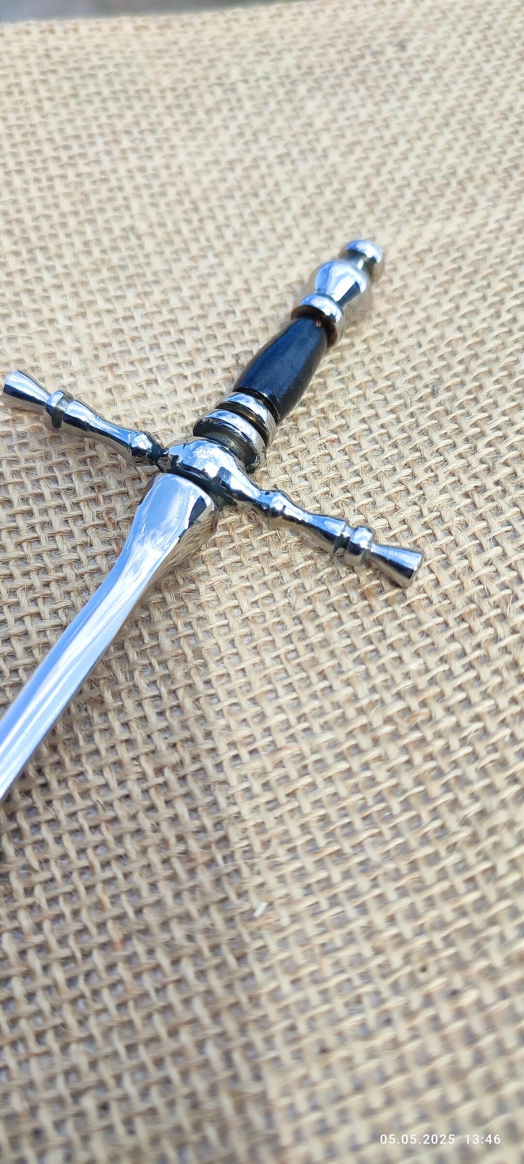 Medieval Sword Hair Stick – Rapier Style Hair Pin – Renaissance Hair ...