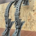 Wrought Iron Door Pull Handle | Hand Forged Braided Twist Design ...
