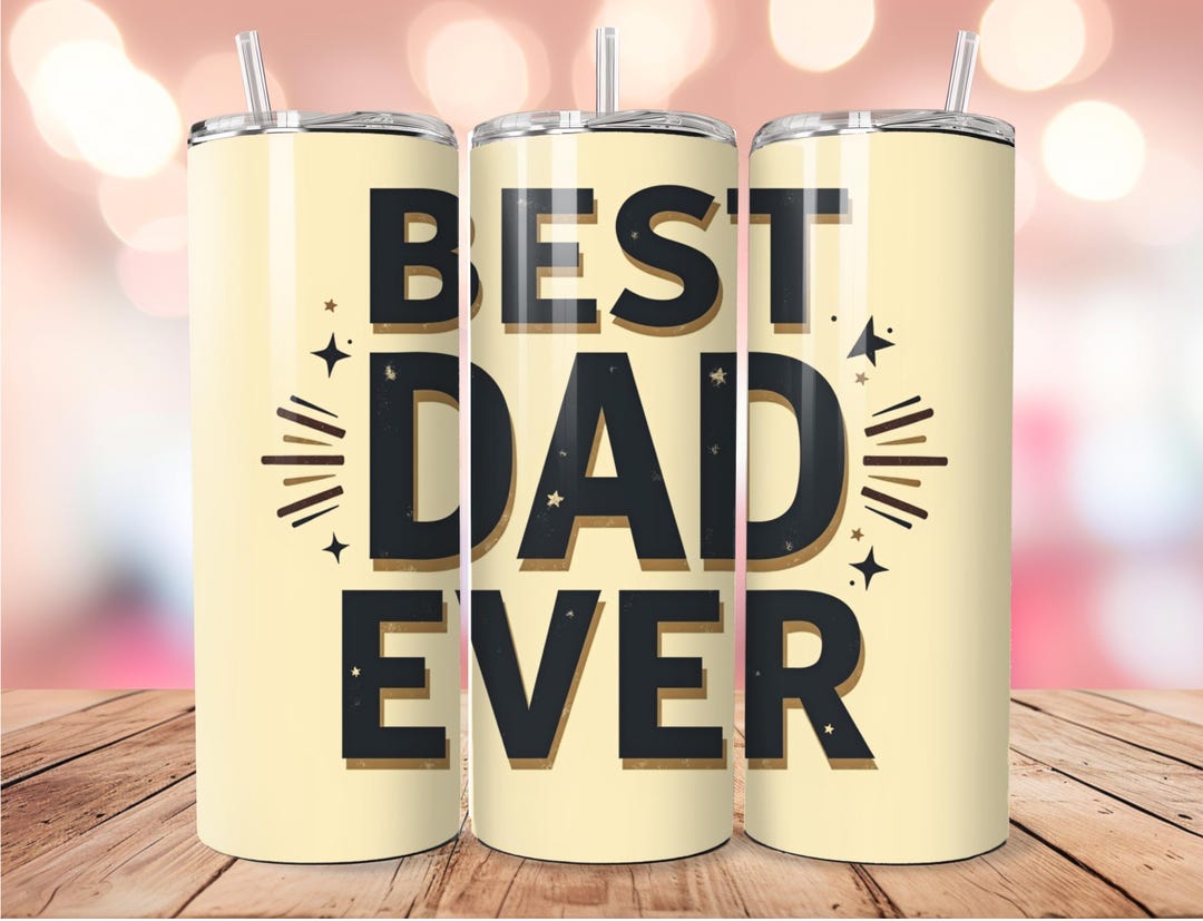 Father Mod 3 - Dad 20oz Skinny Tumbler Sublimation Design – Digital ...