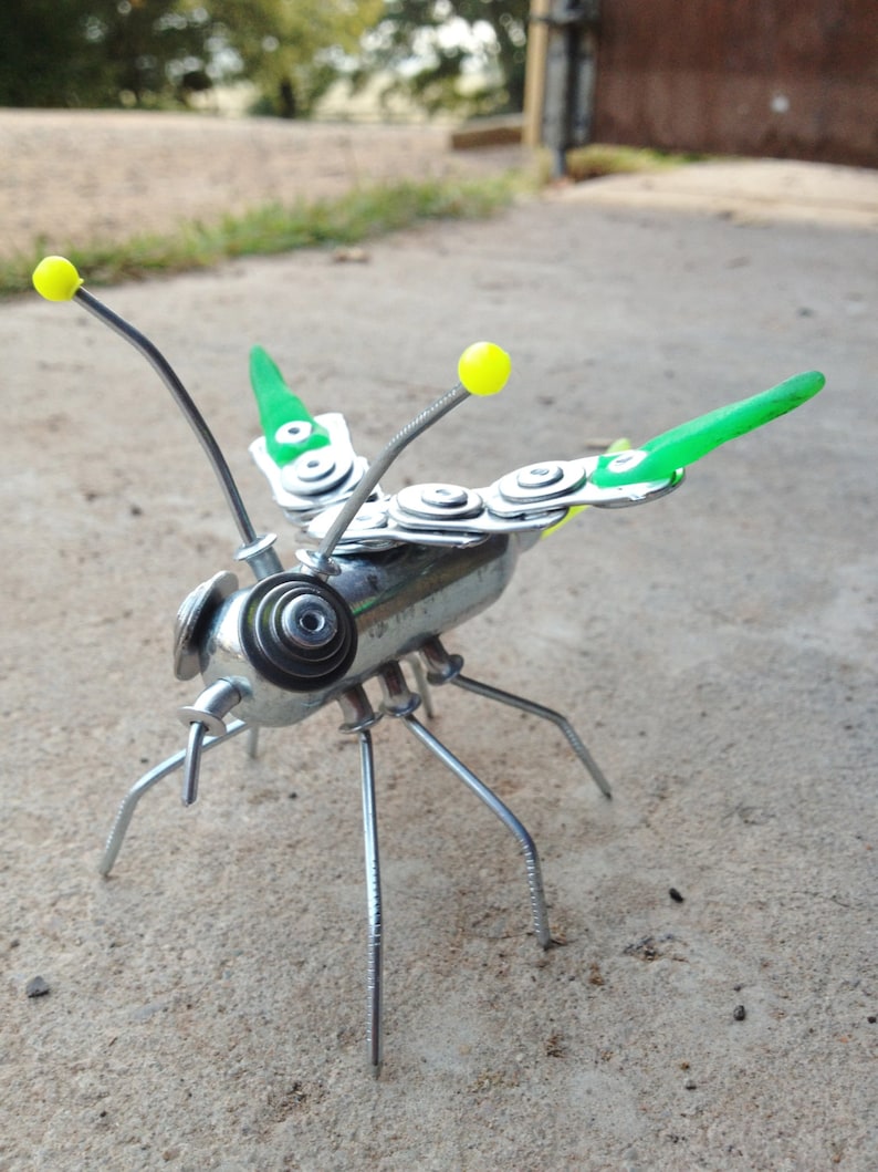 Recycled Bug Insect Mini Scrap Metal Creature Tiny | Etsy