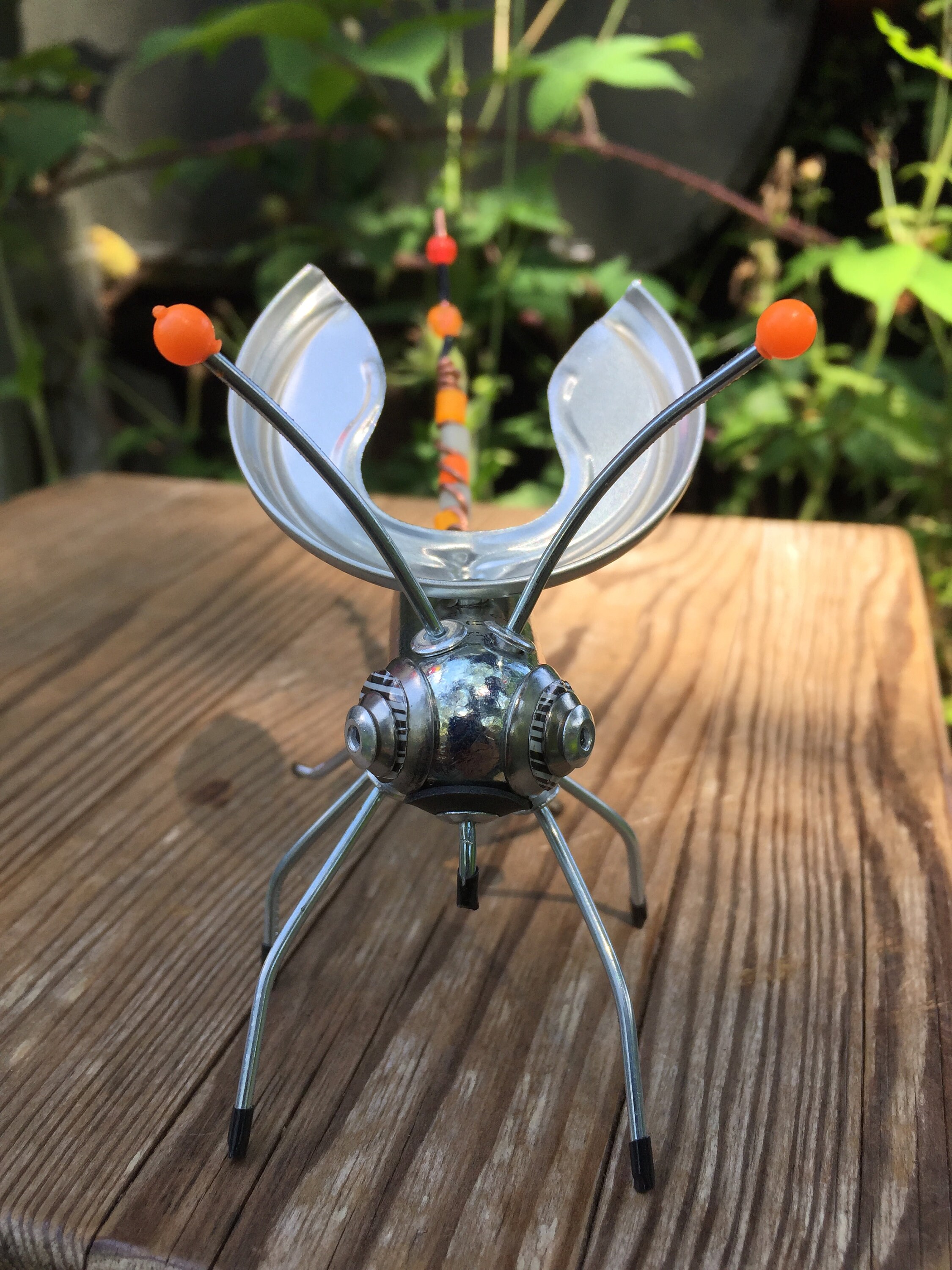 Scrap Metal Bug Insect Creature Small Sculpture Unusual | Etsy