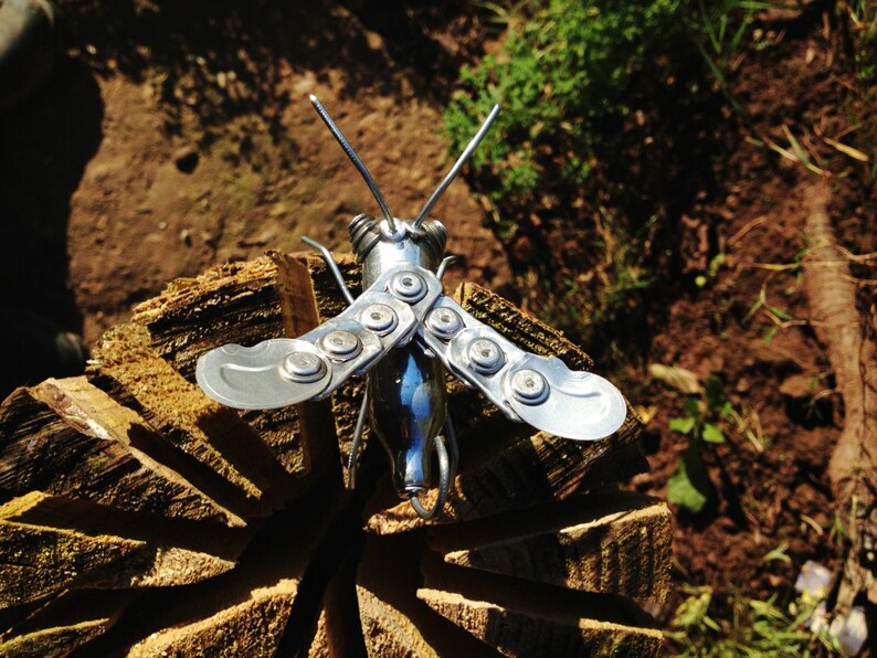 Mini Scrap Metal Bug or 'nozbug' Recycled Metals and - Etsy UK