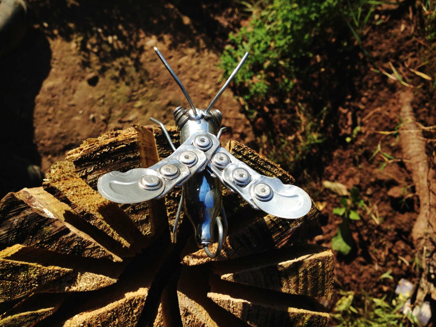 Mini Scrap Metal Bug or 'nozbug' Recycled Metals and - Etsy UK