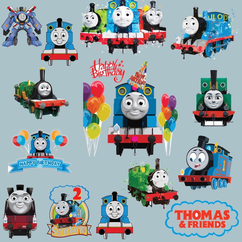 Thomas and Friends Train Svg Thomas Svg Thomas and Friends Clipart 15 ...