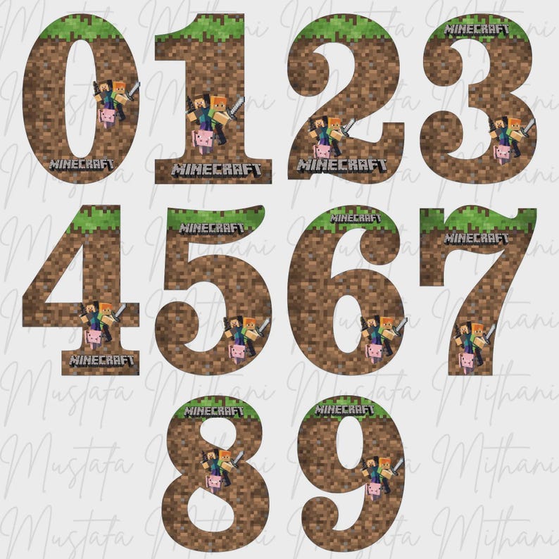 Minecraft 100+ SVG DFX Digital Bundle, Silhouette Cameo, Cricut and ...