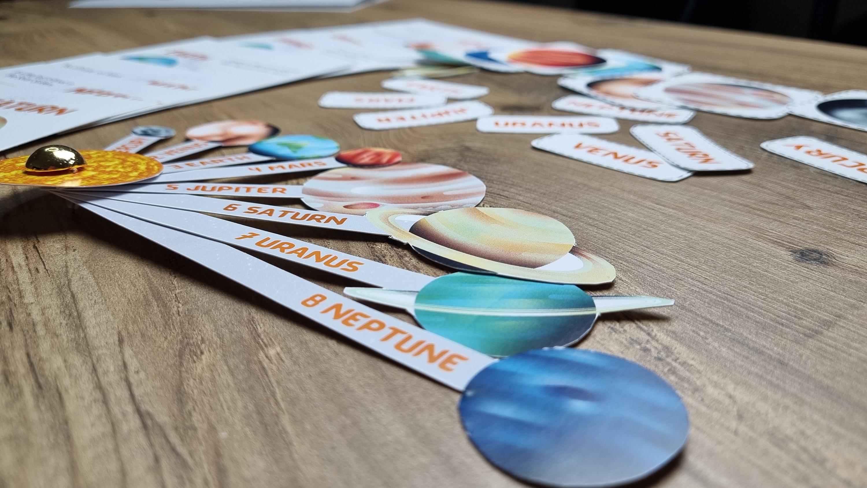 Sustainable Solar System Activity Set Planets Bookmarks Cut and Paste ...