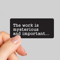Devour Feculence Bumper Sticker - Severance Bumper Sticker - Milchick ...