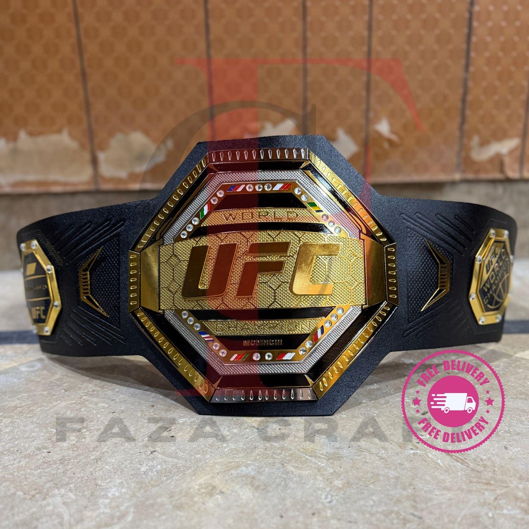 New UFC Legacy Championship Wrestling Belt, Ultimate Fighting Champion ...