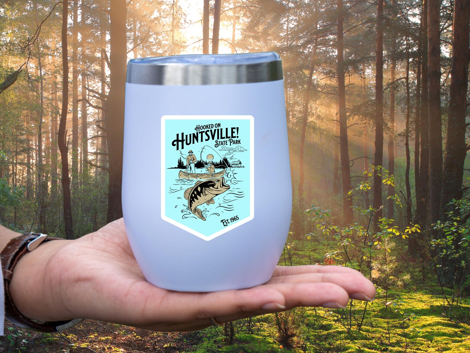 Huntsville Texas State Park Vinyl Sticker Souvenir Gift, Laptop Sticker ...