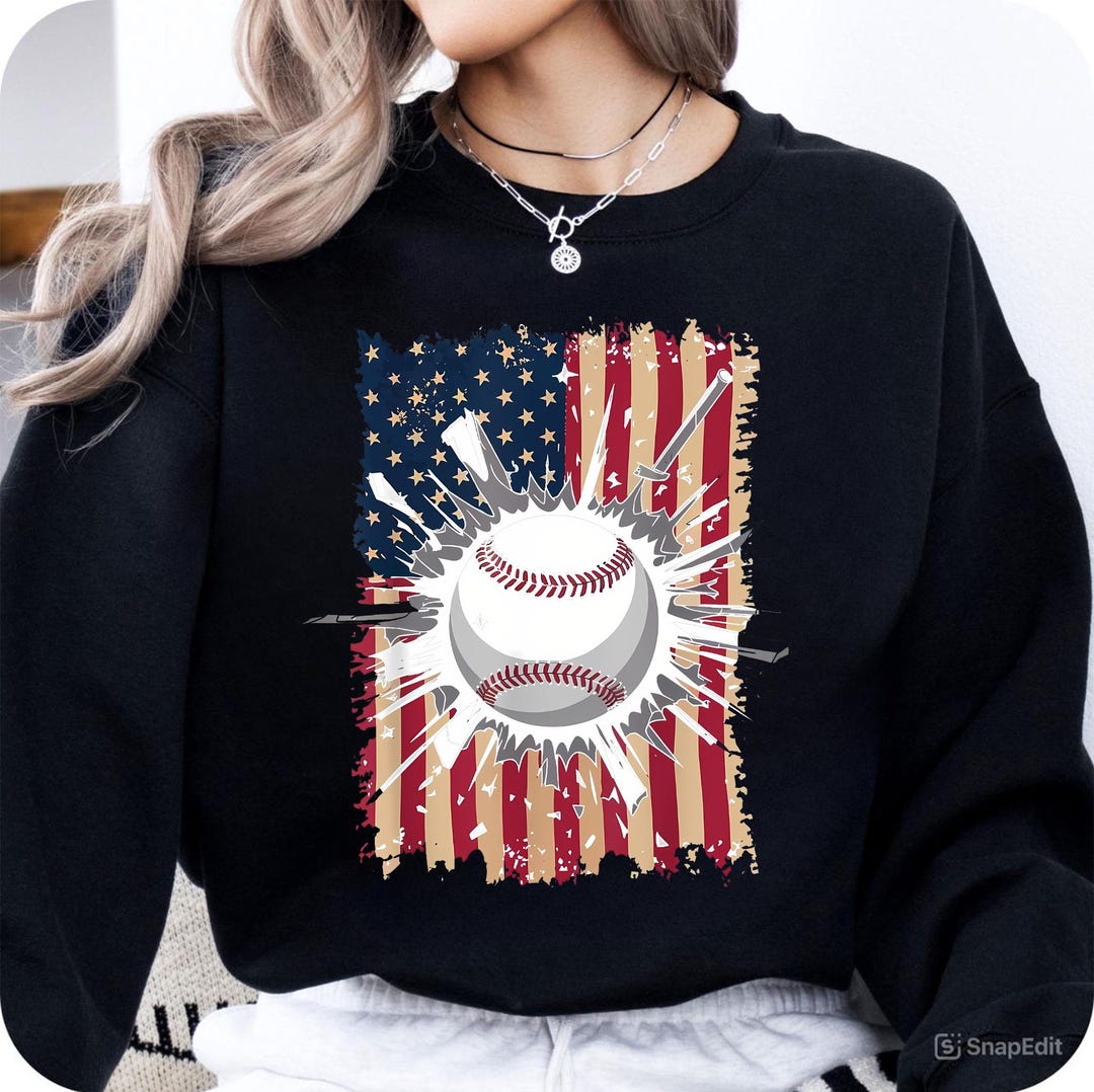 Baseball US Flag Png, Vintage Baseball Flag, Baseball Png,american Flag ...