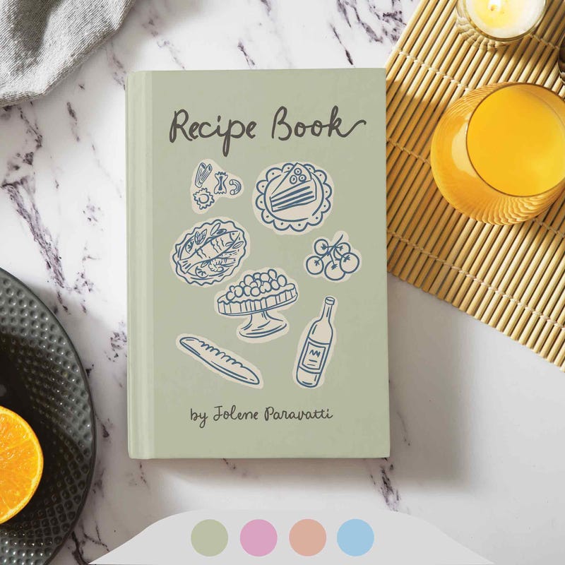 Handmade Recipe Book - Etsy