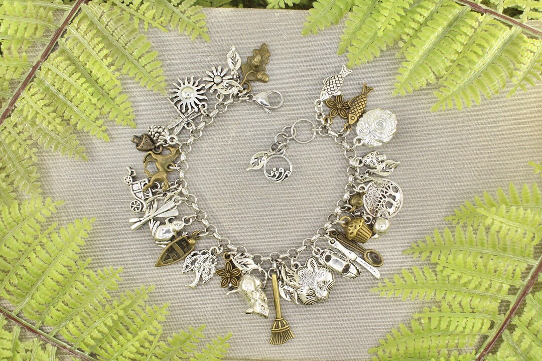 Wind in the Willows River Ratty Mole Mr Toad Charm Bracelet - Etsy