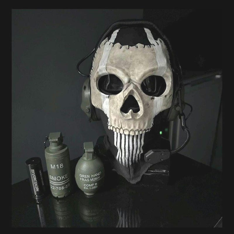 Cosplay Mask Cod - Etsy UK
