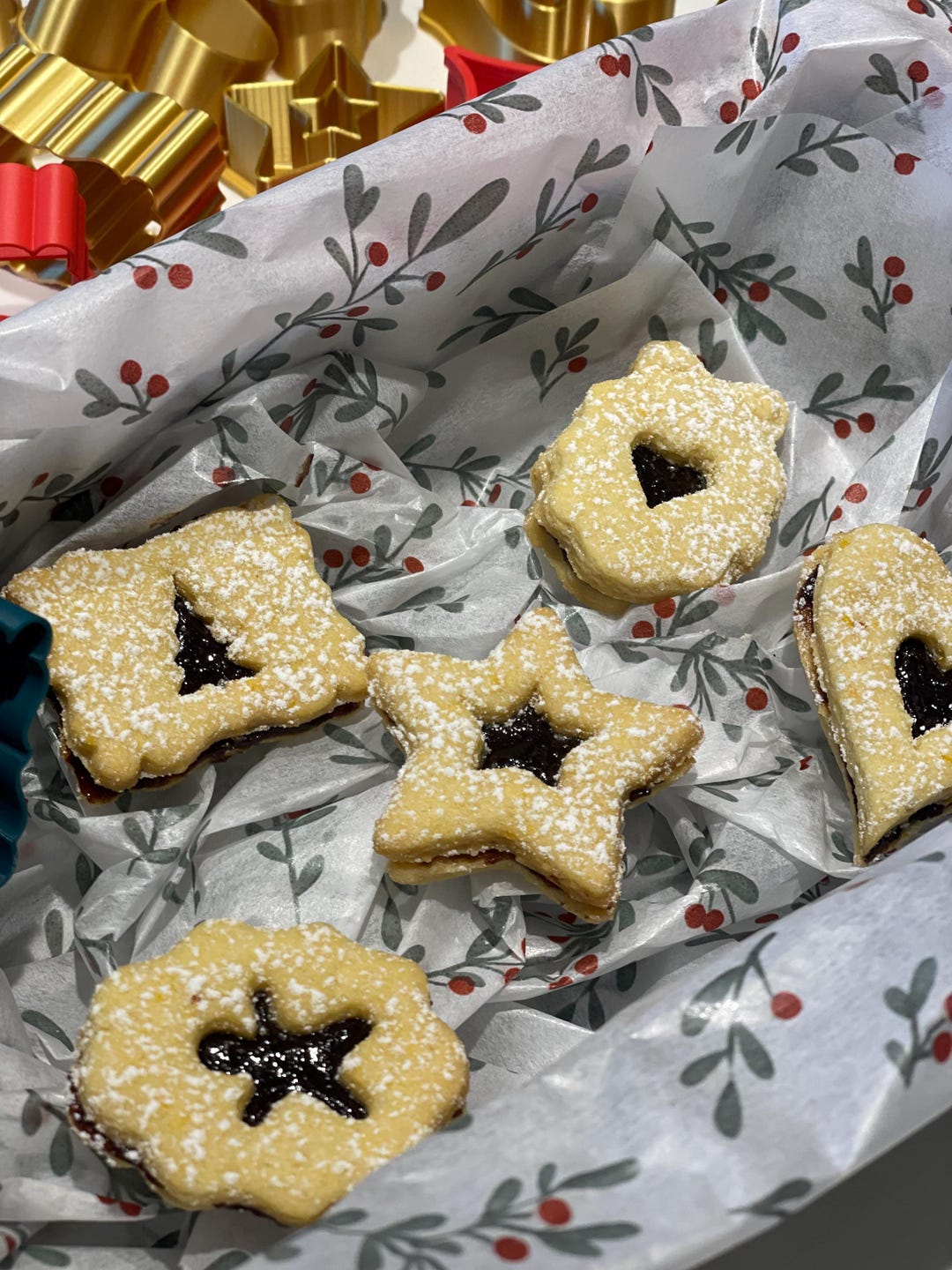 Linzer Cookie Cutter Set | 3D Printed Food Safe PLA, Holiday Baking - Etsy