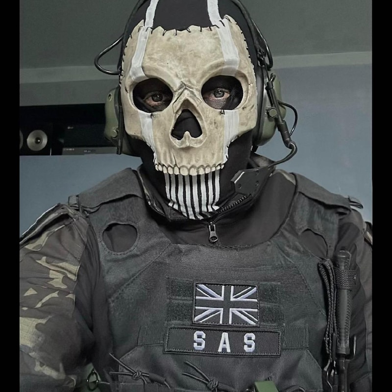Airsoft Ghost Mask - Etsy UK