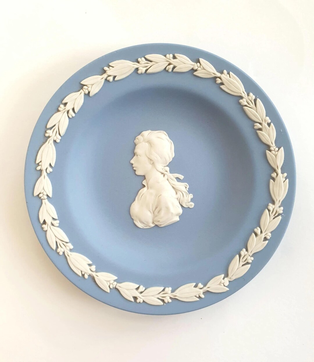 Vintage - Wedgwood Jasperware, Princess Anne, Blue, Pin Dish/ Decorative Dish, 1973 - Etsy