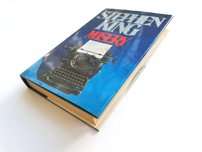 Vintage - Stephen King, Misery, Hardback Book, 1987 - Etsy