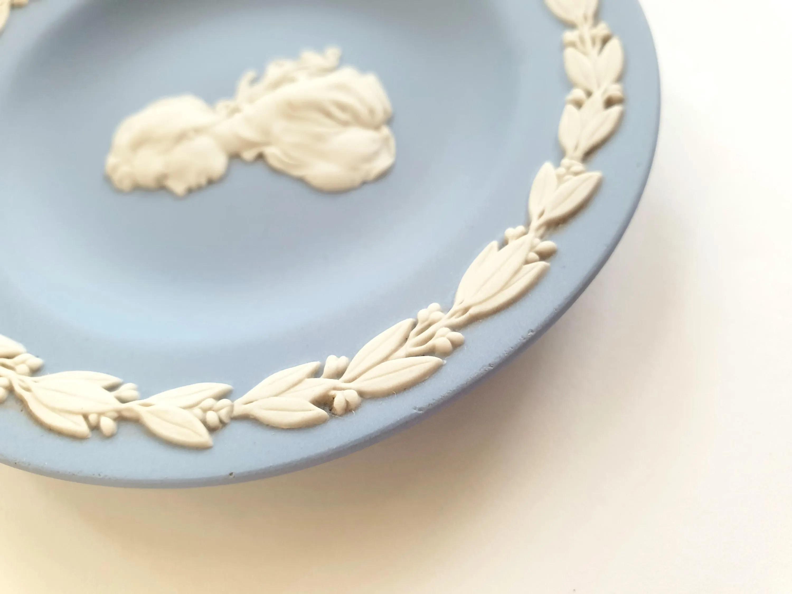 Vintage - Wedgwood Jasperware, Princess Anne, Blue, Pin Dish ...