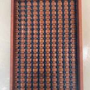 Woven Leather Tray - Etsy
