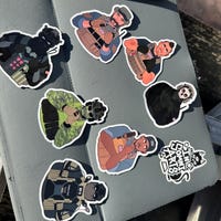 Tactical Military FPS Chibi Waterproof Stickers - Etsy