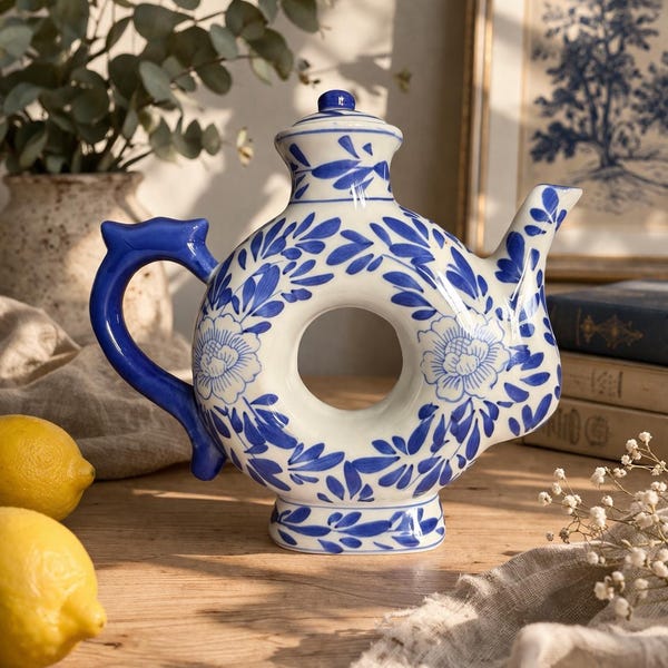 Donut Teapot - Etsy
