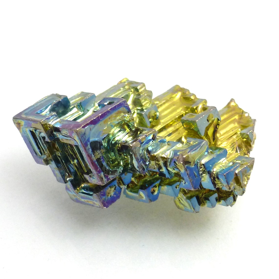 Bismuth Crystal Rainbow Steps Blue Green Wizard of OZ Castle Perfect ...