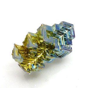 Bismuth Crystal Rainbow Steps Blue Green Wizard of OZ Castle Perfect ...