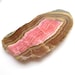 343 Carats Rhodochrosite Stalagmite Slice Cabochon Stalactite Lapidary ...