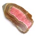 343 Carats Rhodochrosite Stalagmite Slice Cabochon Stalactite Lapidary ...