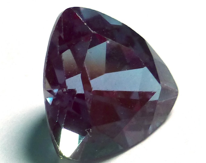 Alexandrite Lab Grown Loose Gemstone Trillion Cut Gem Stone - Etsy