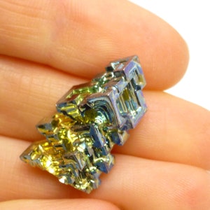 Bismuth Crystal Rainbow Steps Blue Green Wizard of OZ Castle Perfect ...