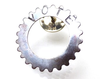 VOTE Soft Enamel Pin. Spread the Word to Get Out and VOTE - Etsy