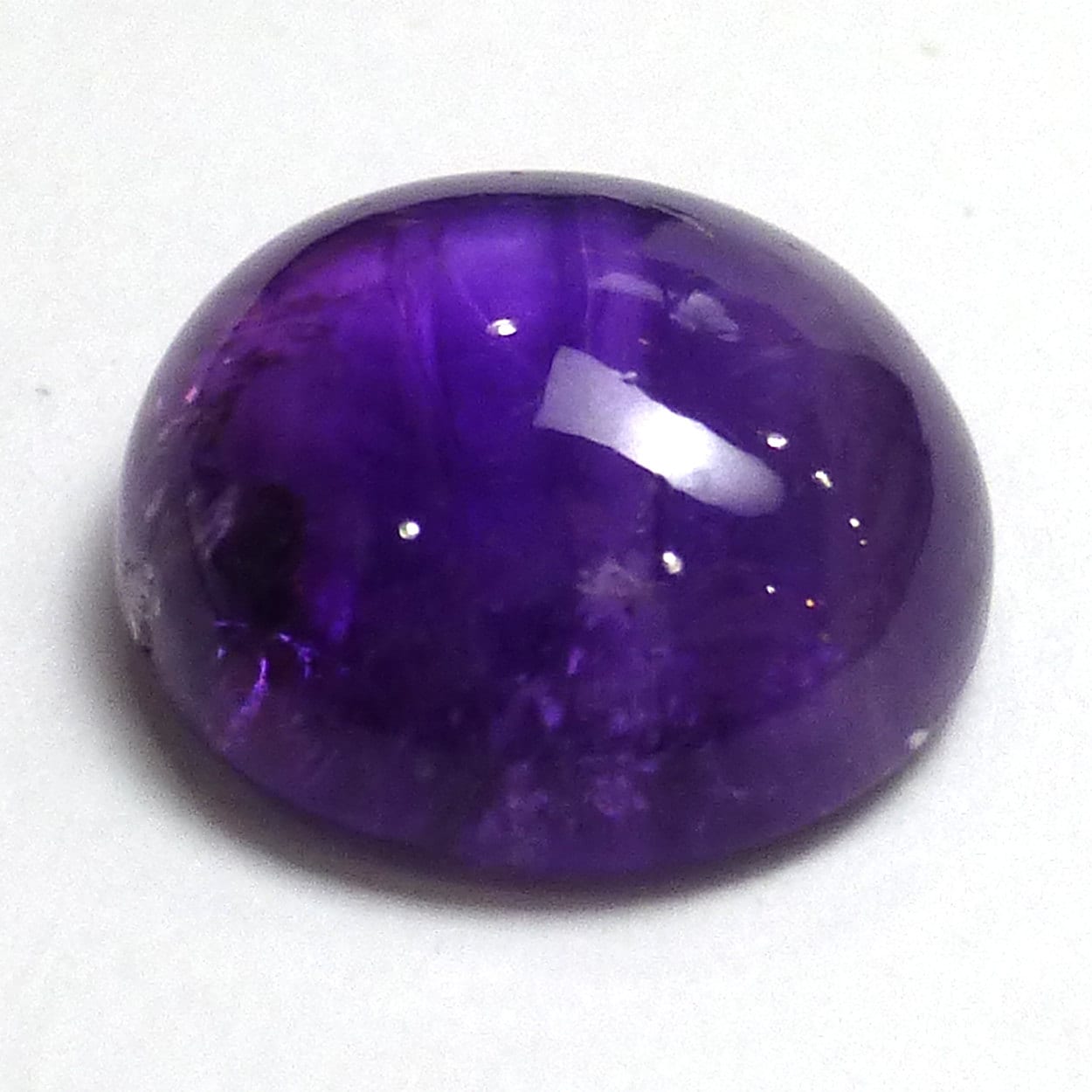 Amethyst Cabochon 10mm Domed Round Brazilian Perfect for - Etsy