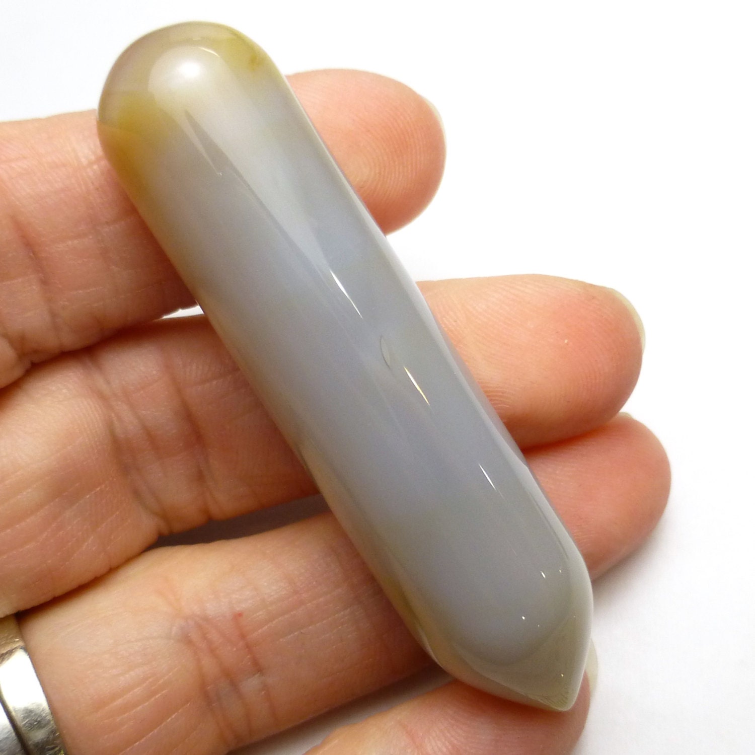 Opaque Agate Chakra Wand Healing Wicca Wiccan Metaphysical | Etsy
