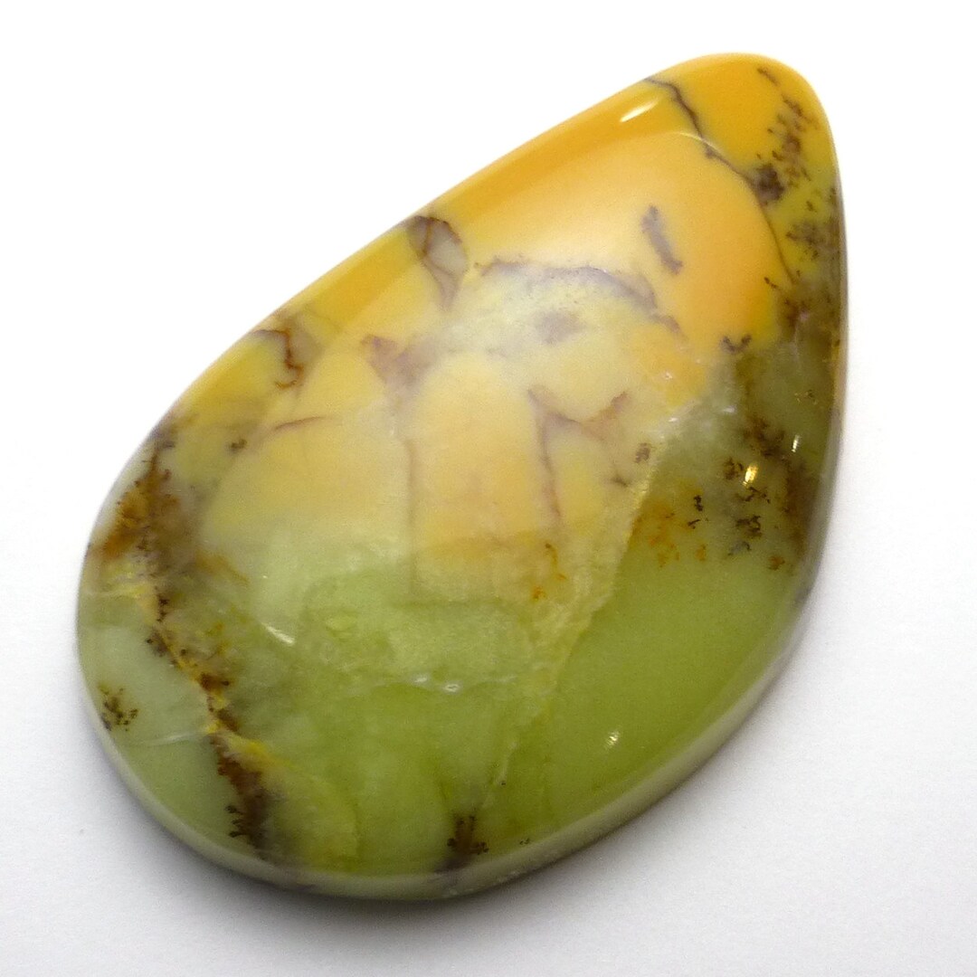 52.845 Carats Dendritic Opal Cabochon Opalite Branch Tree Moss ...