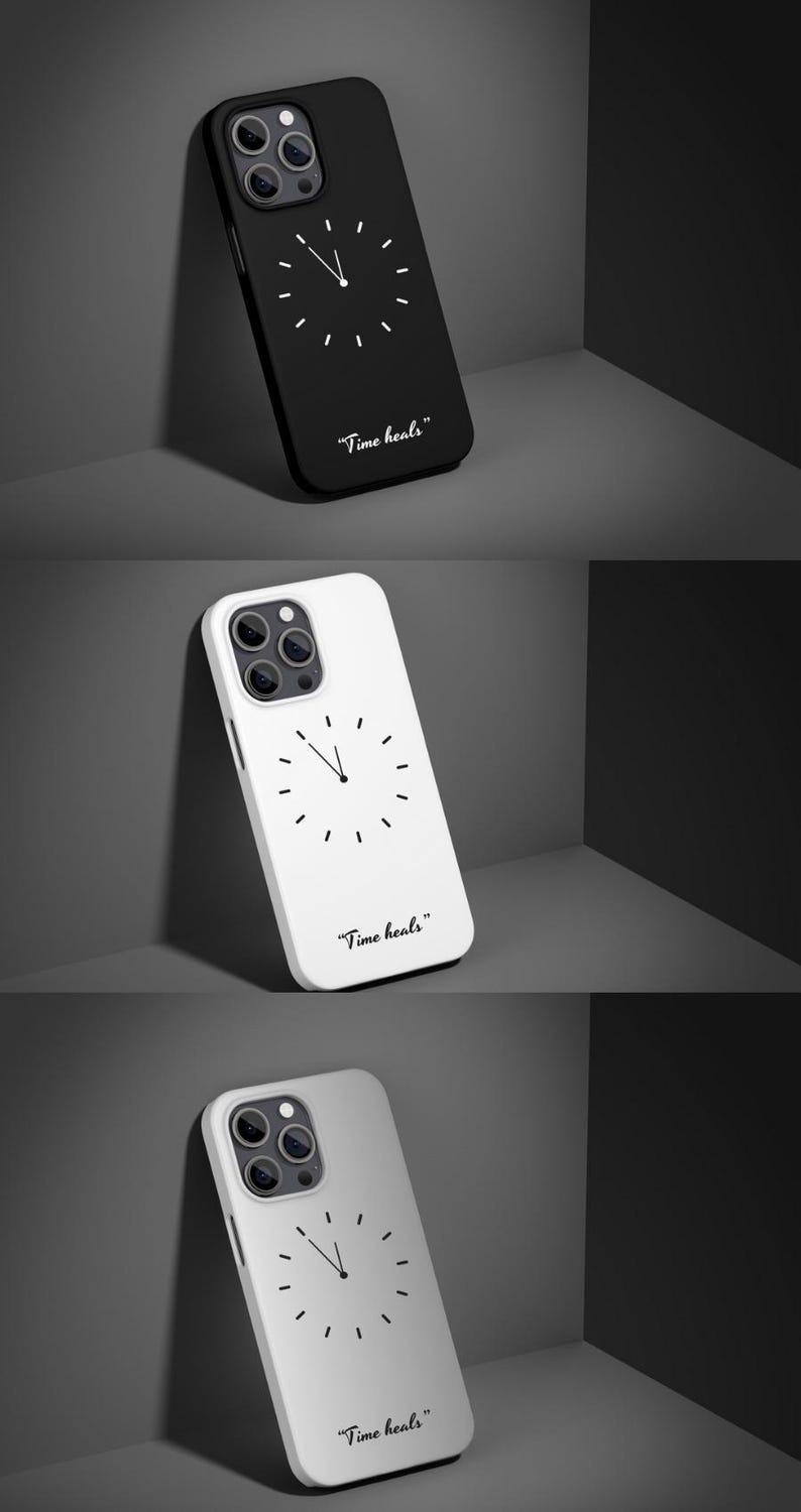 Time Phone Case Design | Digital PNG Files | Sublimation Bundle ...
