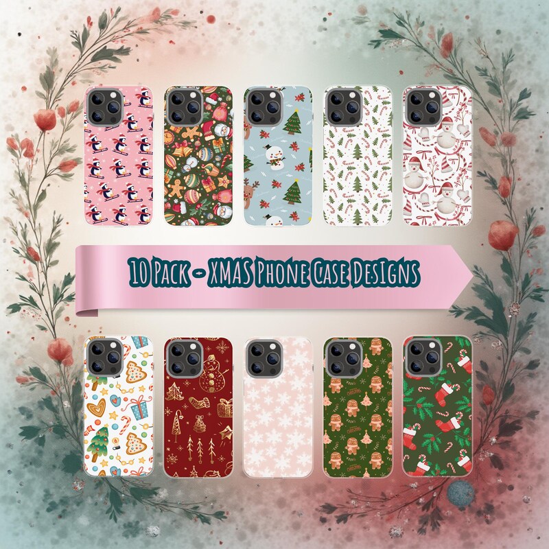 Xmas Phone Cases Design - Etsy