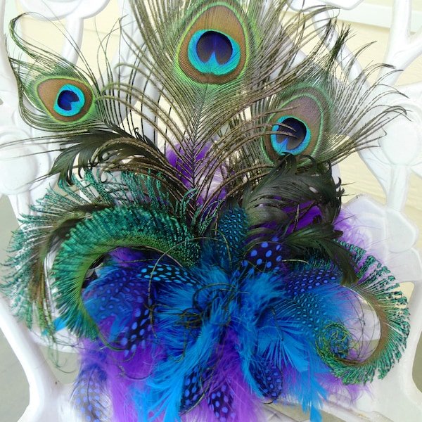 Peacock Cake Topper - Etsy