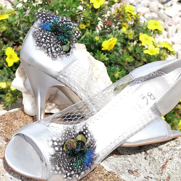 Feather Shoe Clips - Etsy