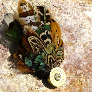 Brass Remington 12 Gauge Shotgun Shell: Pheasant, Turkey, Duck Feather ...