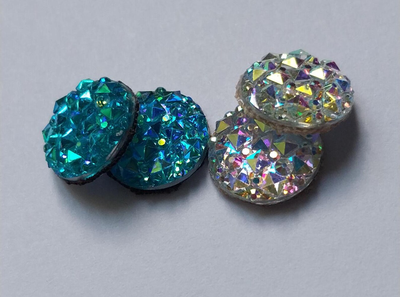 Stick-on Studs,sticker Studs ,no Piercing Earrings,body Jewelry,sticker ...