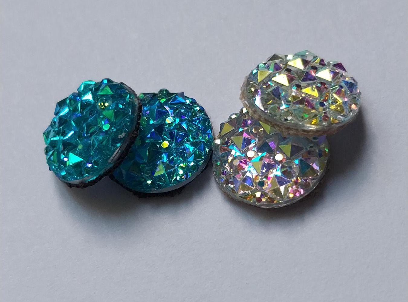 Stick-on Studs,sticker Studs ,no Piercing Earrings,body Jewelry,sticker ...